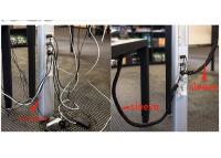 China PET Material Velcro Braided Cable Wrap , Velcro Wire Cover For Cables Assemblies for sale