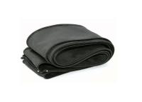 China Black Zipper Cable Sleeve Braided Wrap PET -40°C to 150°C for Wire Organizer Tubing for sale