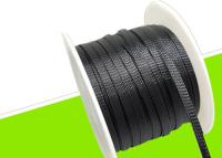 China Green Nomex Electrical Braided Sleeving Wear Resistant 125°C for Cable Management for sale