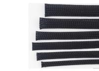 China Flexo PET Eexpandable Braided Sleeving Custom For Fireproof Wire Cable Management for sale