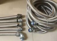 China Stainless Steel Braided Cable Sleeving Overbraid Hose Covering 2mm-50mm Custom Diameter for sale