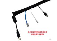 China Self Wrapping Split Braided Sleeving 6-50mm ID Cable Harness Protection UL CSA Certified for sale