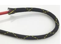 China PET Expandable Braided Sleeving 125C Abrasion Resistant Wire Harness Protection 3mm to 76mm for sale