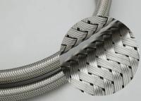 China Stainless Steel Braided Sleeving 2mm-50mm for Wire Protection Grounding Straps EMI Shielding for sale