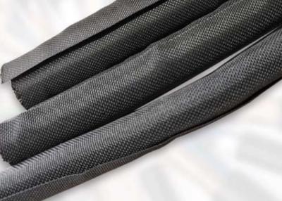 China Self Wrapping Split Braided Sleeving Polyester Heat Resistant 3mm to 50mm ID for sale