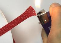 China Wear Resistant Expandable Braided Cable Sleeving PET Nylon 8mm Diameter 150% Expansion for sale