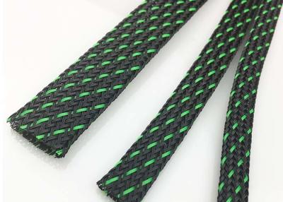 China PET Expandable Braided Cable Sleeving Snakeskin Wire Loom 8mm Diameter 10m Length for sale