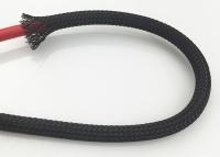 China PET Expandable Braided Cable Sleeving Anti-Corrosion 150°C Flame Retardant VW-1 for sale