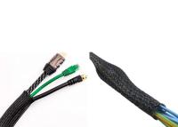 China Wiring Harness PET Electrical Braided Sleeving Flame Retardant for sale