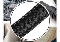 China Flexible Expandable PET Braided Sleeving 3mm to 76mm Cable Management for sale