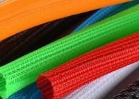 China Custom Diameter Flexible Braided Wire Covers -70°C to 125°C Temperature Range, 0.25mm/0.20mm PET Sleeving for sale