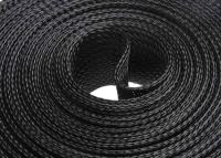 China Split Polyester Expandable Braided Sleeving Hook and Loop Closure 5-70mm for sale