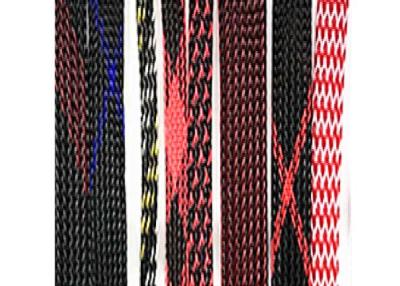 China Waterproof 3~100mm PET Electrical Braided Sleeving for sale