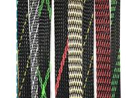 China PET Expandable Braided Sleeve 3mm-100mm Abrasion Resistant Wire Harness Sleeving for sale