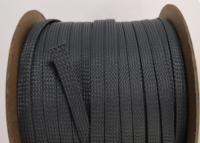 China PET Expandable Braided Sleeve 3-100mm Halogen Free 4 Inch Cable Wire Harness Protection for sale