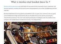 China 1/4 Inch Stainless Steel Braided Cable Sleeve 304 for Hose Protection 900C for sale