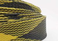 China Customized Expandable PET Electrical Braided Wire Sleeve 3.0mm 15.0mm for sale