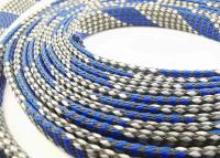 China Expandable Braided Polyester Sleeving Cable Protection -25°C to +125°C Temperature Range 3.0mm-80.0mm Diameter for sale