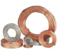 China 100mm Metal Braided Copper Sleeve for Wiring Harness - 1-100mm Width Range, 50-150% Extension for sale