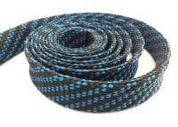 China Black PET Expandable Braided Cable Sleeving 3.0mm for Electrical Wiring Harness -50°C to +125°C Temperature Range for sale