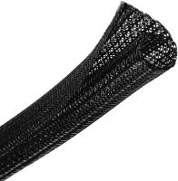 China PET Self Closing Wrap Braided Expandable Sleeving VW-1 Flame Retardant 6-50mm ID for sale