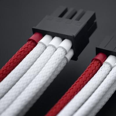 China Wear Resistant PET PP Expandable Wire Loom Sleeve 1/4 to 2 Inch Cable Protection for sale
