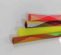 China Hot Knife Cut 1 Inch PET Expandable Braided Sleeving for Wire Harness Management for sale