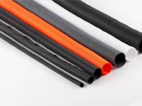 China Dustproof Self Wrapping Split Braided Sleeving for Cable Harness 6mm to 50mm ID for sale