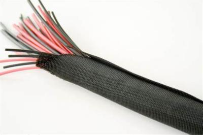 China PP Expandable Self Wrapping Split Braided Sleeving Hot Cutting Knife for sale
