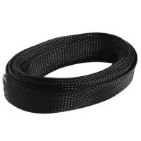 China 1.5 Inch Expandable PET Braided Cable Sleeve Flame Retardant with IATF16949 Certification for sale
