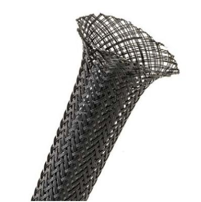 China IATF16949 PET Nylon Heat Resistant Braided Sleeving 155°C Abrasion Resistant for sale