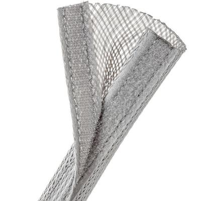 China Durable Flexible Velcro Cable Sleeve 25mm Expandable Wire Harness Protection for sale