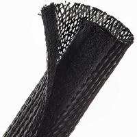 China PA66 Self Wrap Velcro Nylon Expandable Sleeving Flame Retardant 8mm for sale