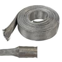 China 304 Stainless Steel Braided Sleeving EMI RFI Protection 1mm to 100mm for sale