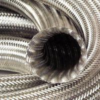 China UL 94V Stainless Steel Braided Wire Sleeve 304 EMI Cable Protection 1-100mm for sale