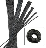 China Flexo PA66 Braided Nylon Sleeve Flame Retardant Cable Protection -60°C to 160°C Temperature Range VW-1 Rated for sale