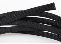 China Flexo PA66 Braided Nylon Sleeve Flame Retardant Cable Protection -60°C to 160°C Temperature Range VW-1 Rated for sale