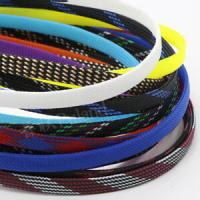 China Lightweight PA66 Braided Nylon Sleeve 3mm-148mm for Electric Wire Protection for sale