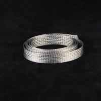 China Tinned Copper Braided Sleeving 1/2 to 1 3/4 Inch High Temperature Cable Protection for sale