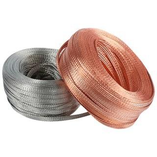 China EMI Tinned Copper Braided Sleeving 3/4 inch Signal Shielding Cable Protection 150°C for sale