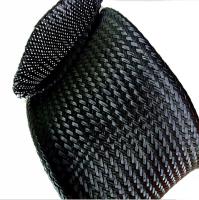 China Customized 1 Inch Pet Braided Cable Sleeve Fireproof Wire Sleeving for sale