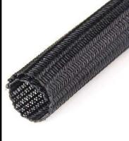 China Expandable Self Wrapping Split Braided Sleeving PET Self Closing Braided Wire Wrap for sale