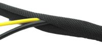 China PP Self Wrapping Split Braided Sleeving UV Resistant 6mm to 50mm Cable Loom for sale