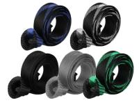 China Expandable Braided Fishing Pole Protectors - PET Material, 10-100mm Size Range, -40°C to +125°C Temperature Resistance for sale