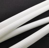 China IATF16949 Fiberglass Heat Proof Cable Sleeve 600°C High Temp Braided Sleeving with 700V Breakdown Voltage for sale