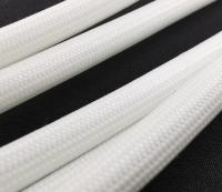 China Coated Silicone Heat Resistant Braided Sleeving -60°C to 600°C Temperature Range with Acid and Oil Resistance for sale