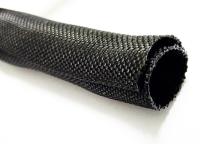 China Flexible Self Wrapping Cable Sleeving Fabric Woven Self Closing Wrap Sleeving 6mm to 50mm ID for sale