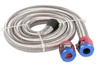 China 304 Stainless Steel Braided Sleeving 0.15mm 0.2mm 0.25mm Explosion Proof Cable Hose Cover for sale