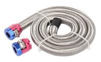China 304 Stainless Steel Braided Sleeving 0.15mm 0.2mm 0.25mm Explosion Proof Cable Hose Cover for sale