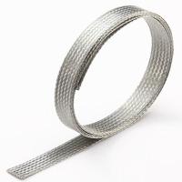 China 304 Stainless Steel Braided Sleeving 0.15mm 0.2mm 0.25mm Explosion Proof Cable Hose Cover for sale